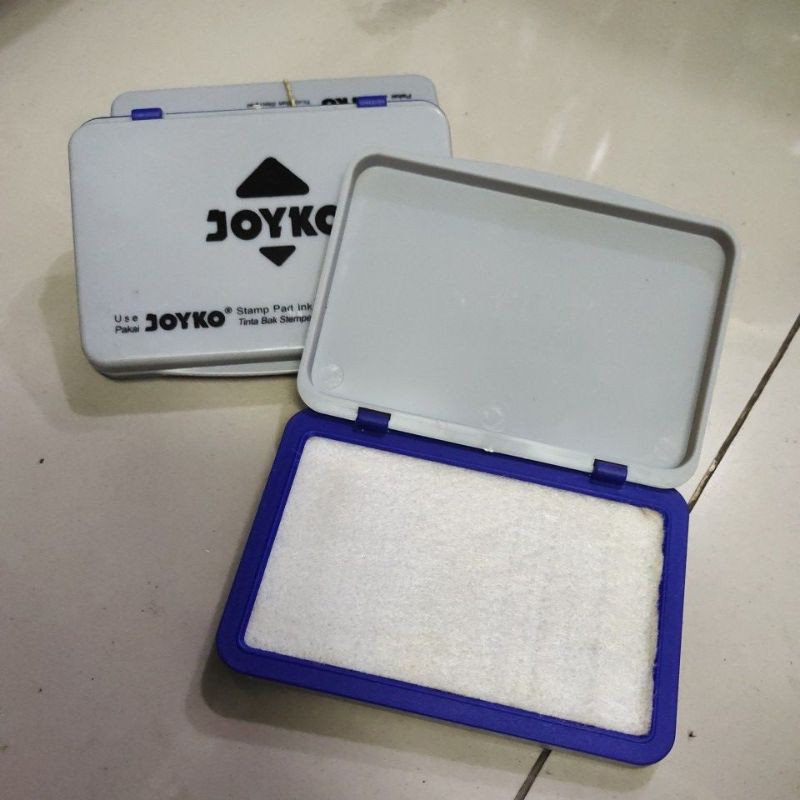 Jual joyko stamp pad ink no 1 / alat stempel joyko / tinta bak stempel ...