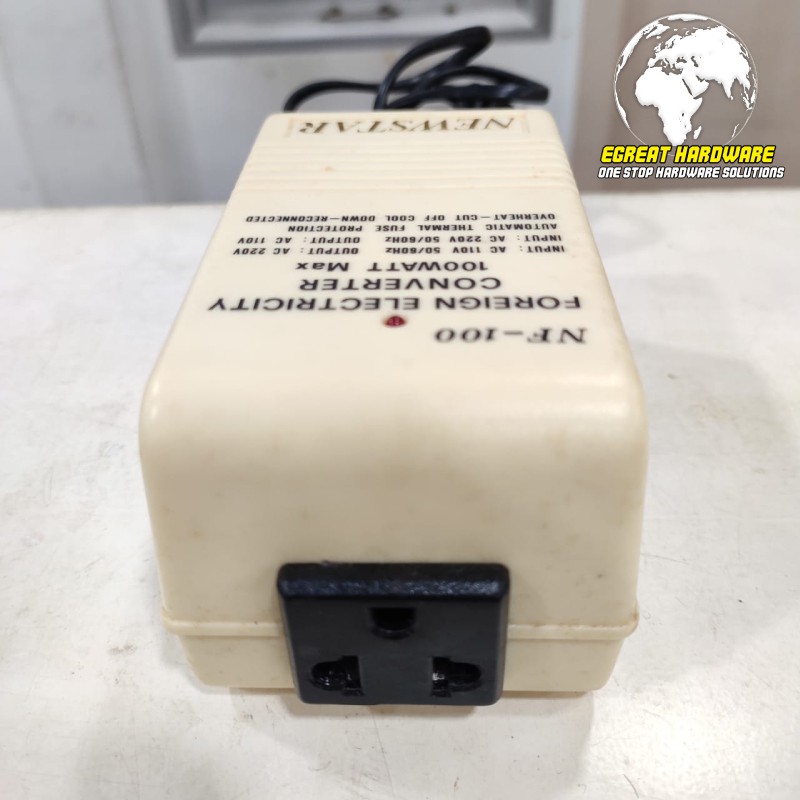 Jual Adaptor AC/DC NEWSTAR CONVERTER foreign electricity converter 100 ...