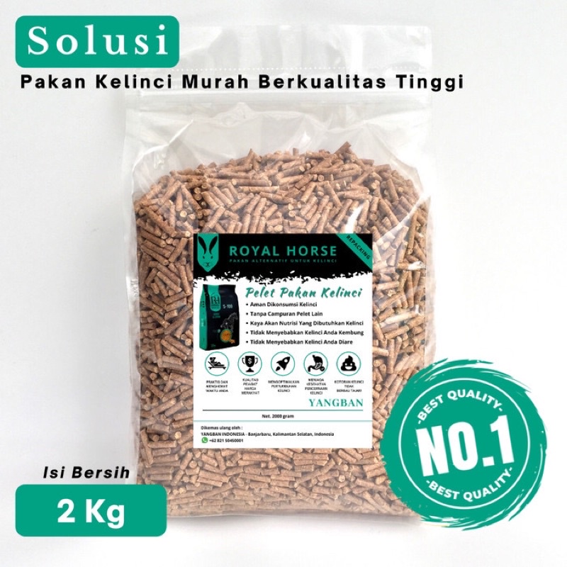 Jual PELET ROYAL HORSE PAKAN KELINCI MARMUT KUDA CEPAT GEMUK TERMURAH ...