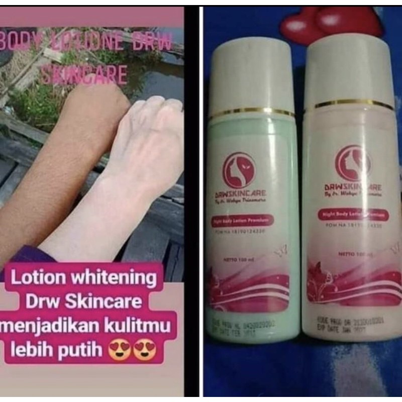 Jual LOTION NIGHT & DAY BPOM DRWSKINCARE 100% ORIGINAL HAND BODY SIANG ...