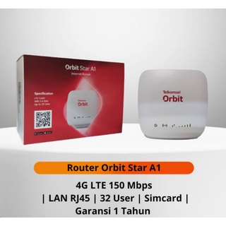 Jual Telkomsel Orbit Star A1 Modem Router 4G Indonesia|Shopee Indonesia