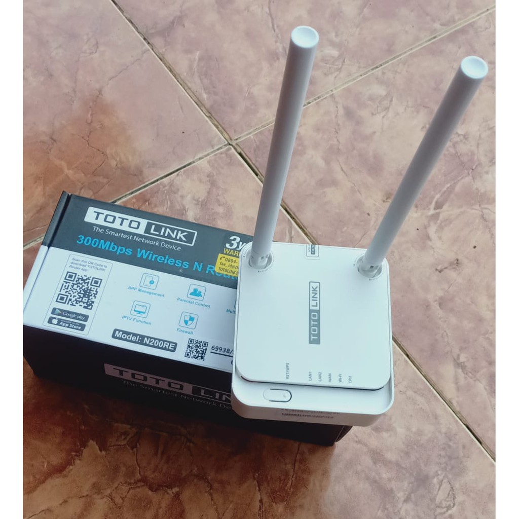 Jual TOTOLINK N200RE V4 300Mbps Mini Wireless N Router Versi 4 | Shopee Indonesia