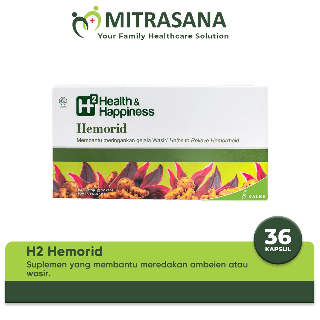 Jual H2 Hemorid - Meringankan Ambeien atau Wasir | Shopee Indonesia