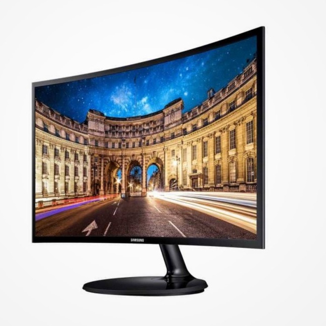 Jual Monitor Samsung C24F390 LED 24" VA 60Hz Curved HDMI VGA | Shopee ...