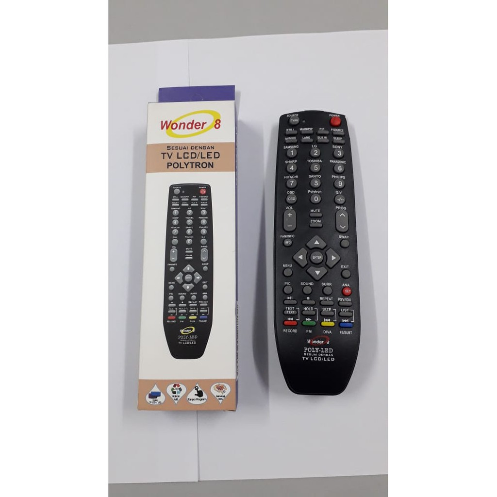 Remote Universal Polytron LCD | Shopee Indonesia