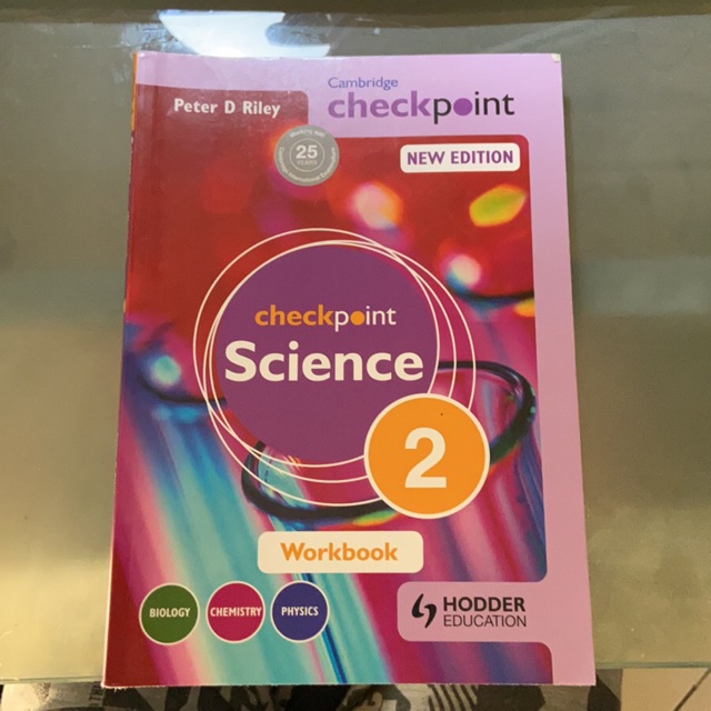 Jual Buku Workbook checkpoint science 2 kelas 8 SMP Cambridge BEKAS ...