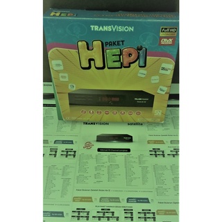 Jual STB ( Set Top Box ) Transvision Satelite ( Hepi ) | Shopee Indonesia