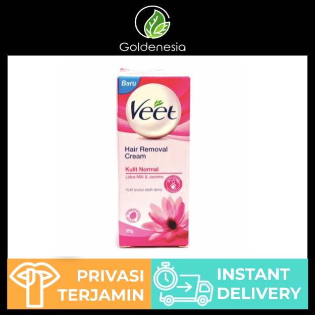 Jual Veet Hair Removal Cream 25gr Normal Pink | Shopee Indonesia