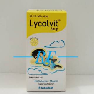 Jual Lycalvit Syrup 60mL (Interbat) | Shopee Indonesia