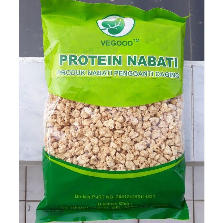 Jual Protein Nabati - Protena Kasar ( TVP ) Soyatex Vegood 500 gr Vegan ...