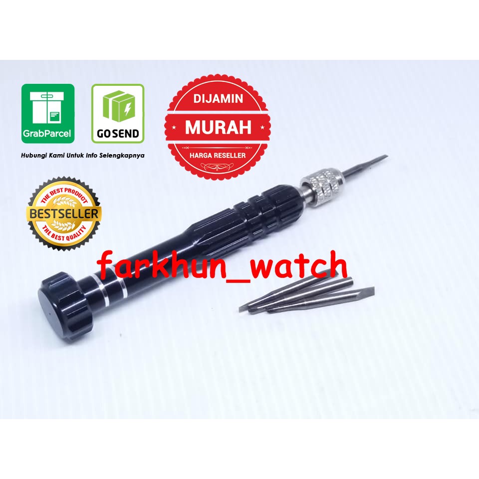 Jual MULTI FUNGSI OBENG JAM TANGAN DAN KACAMATA STAINLESS KUAT TAHAN ...