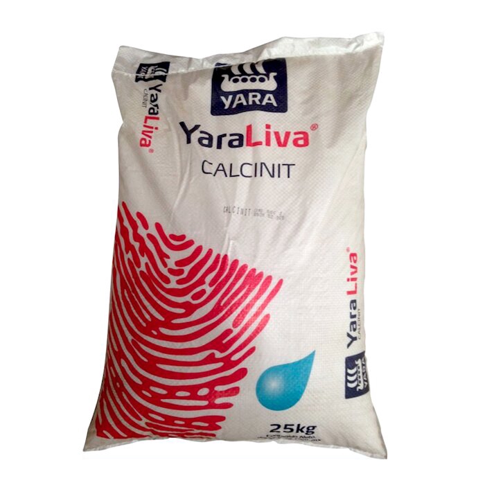 Jual Pupuk Kalsium Calcium Nitrat Calcinit Yara Yaraliva 1 Zak 25kg 25 ...