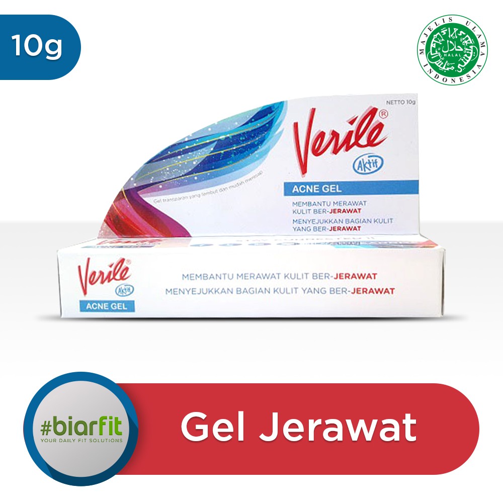Verile Acne Gel | Shopee Indonesia