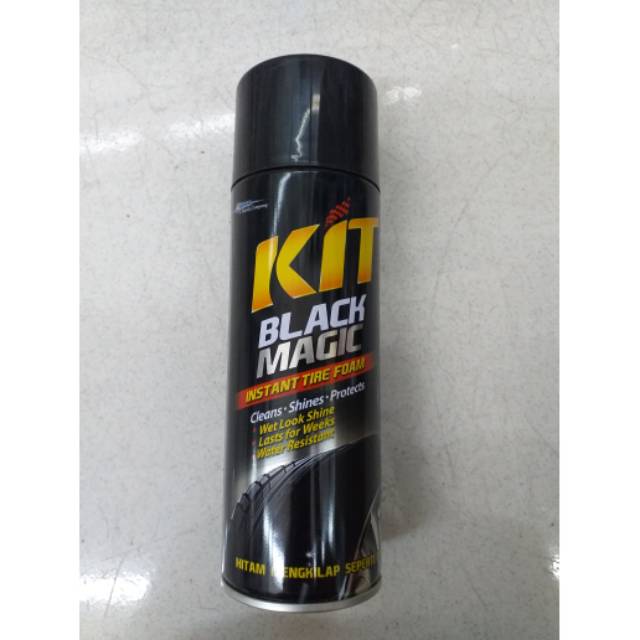 Jual KIT BLACK MAGIC instant tire foam 450ml | Shopee Indonesia