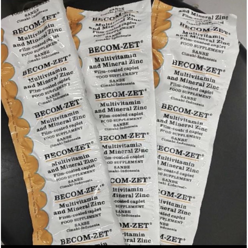 Jual Becom Zet Box (10 Strip/100 Tablet) | Shopee Indonesia