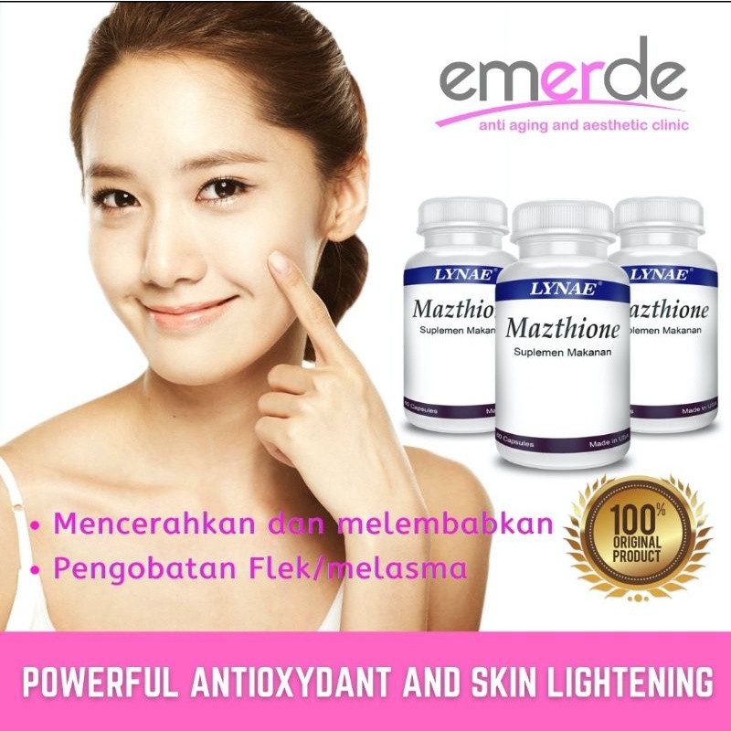 Jual Mazthione Whitening Pemutih Capsul (100% Original) | Shopee Indonesia