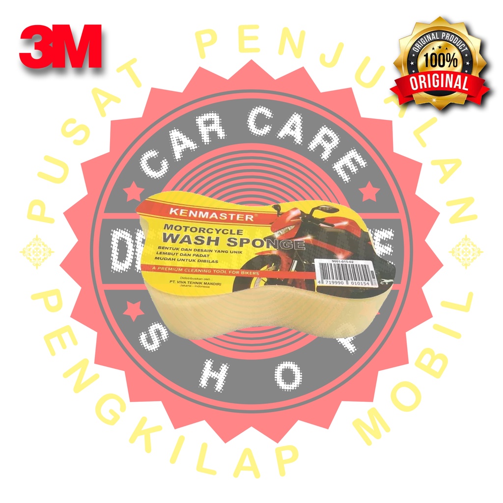 Jual Kenmaster Wash Sponge (Busa unuk mencuci kendaraan) isi 2pcs ...