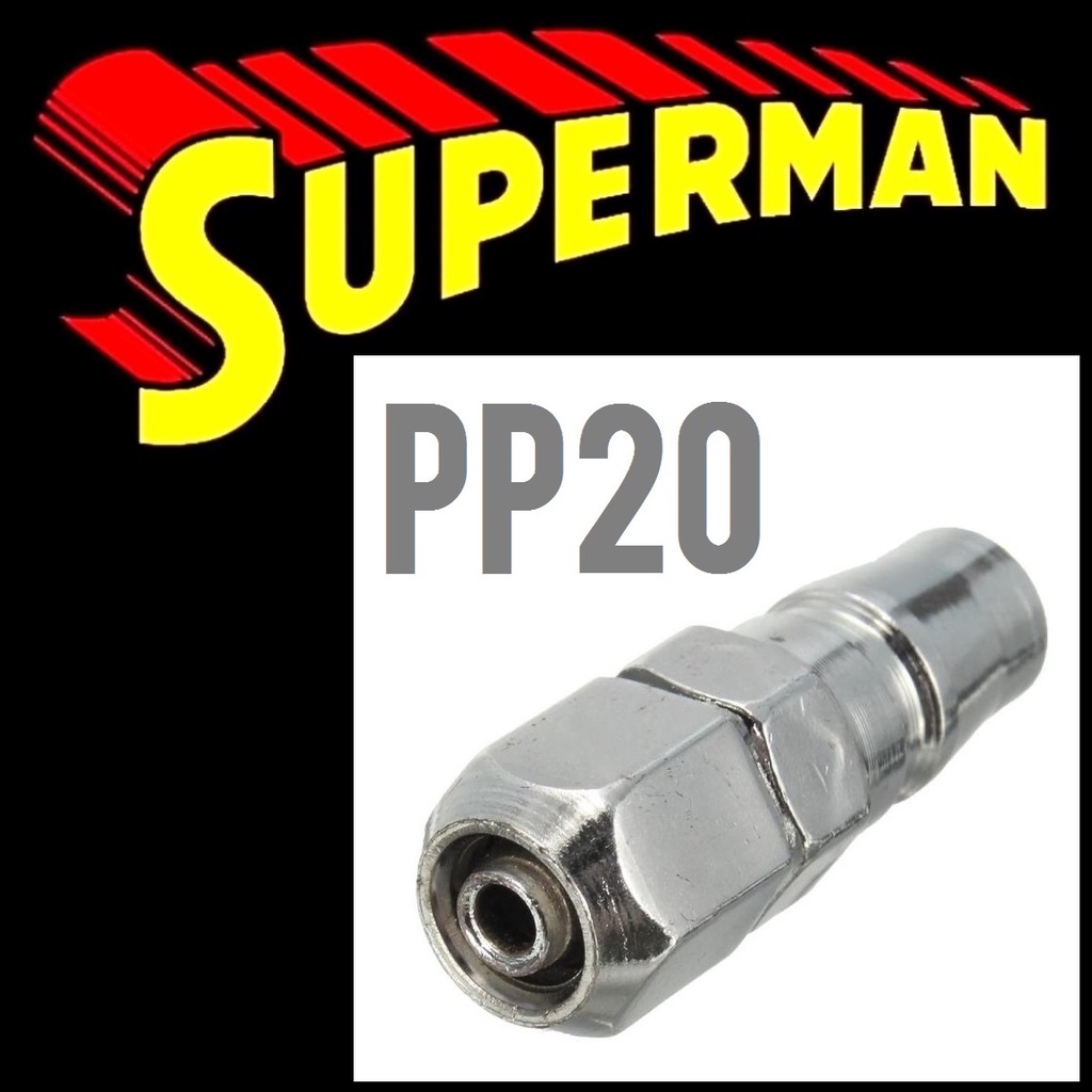 Jual QUICK COUPLER PP20 sambungan selang udara angin kompresor konektor ...