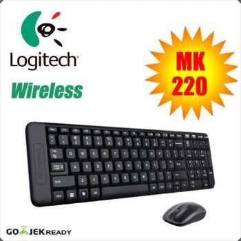 Jual LOGITECH MK-220 Combo Keyboard dan Mouse Wireless | Shopee Indonesia