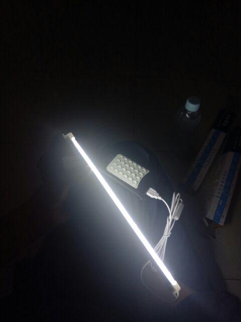 Lampu Neon Panjang Strip Tabung LED USB Belajar Kerja Rumah Dapur ...