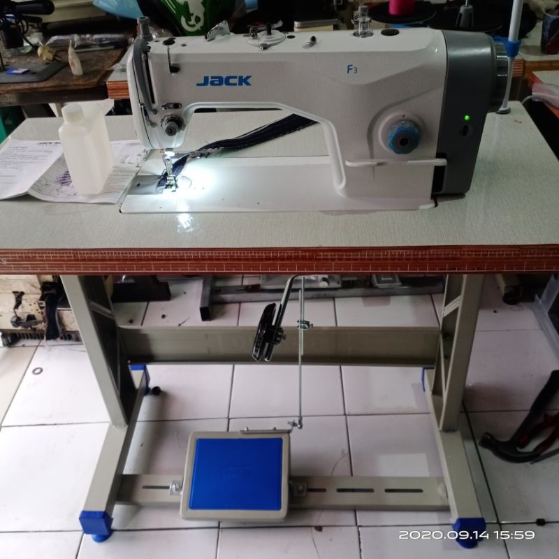 Jual Mesin Jahit Jack F3 Servo Direct Drive Highspeed Indonesia|Shopee ...