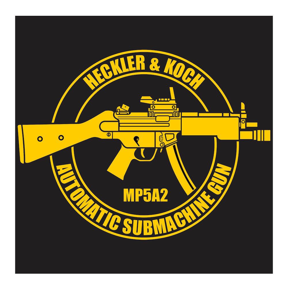 Jual Heckler & Koch MP5 series 3 Cutting Sticker | Shopee Indonesia