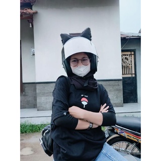 Jual Telinga Kucing Helm / Kuping Kucing Helm (Bahan Lembut Empuk dan ...