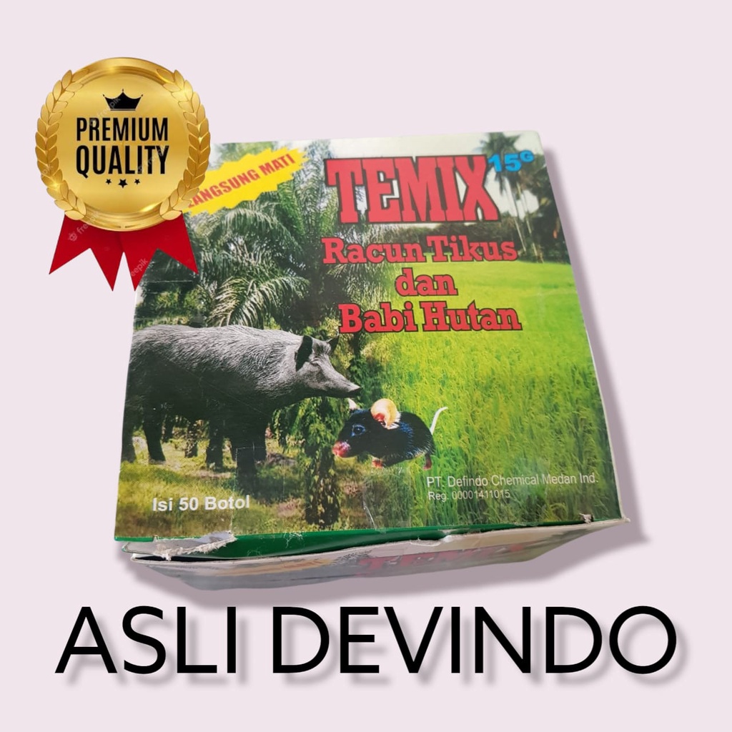 Jual RACUN TIKUS TEMIK TEMIX Langsung Mati/Racun Babi Hutan Temix Asli ...