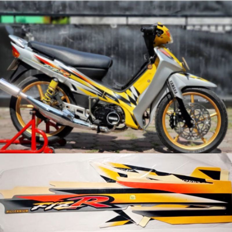 Jual STIKER STRIPING FIZR FIZ R MILLENIUM / MILENIUM LIS STANDAR ORI ...