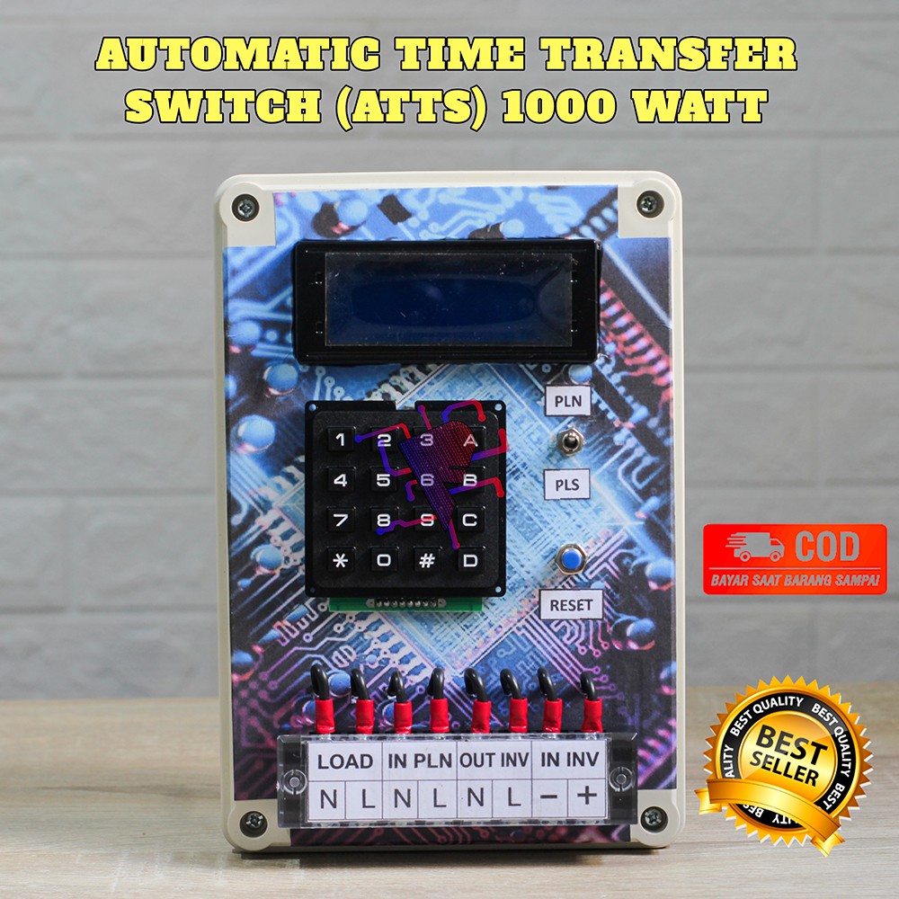 Jual Panel Controller Kontroller Automatic Time Transfer Switch ATTS ...