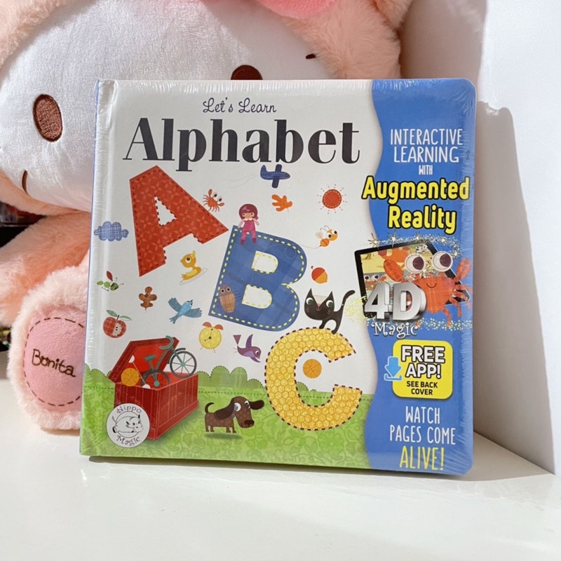 Jual Little Hippo English Book Augmented Reality Let’s Learn A B C Buku Ajaib | Shopee Indonesia
