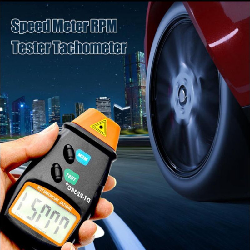 Jual Tachometer alat ukur putaran mesin RPM Digital Takometer pengukur ...