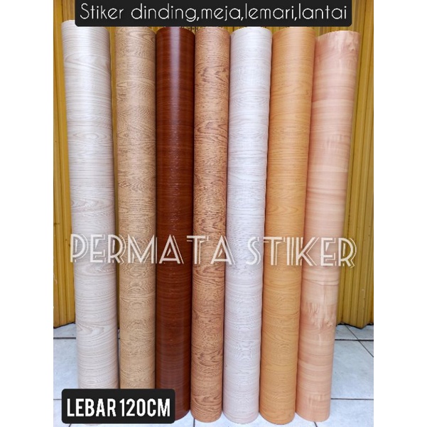 stiker dinding wallpaper stiker kayu stiker kayu furnitur stiker meja ...
