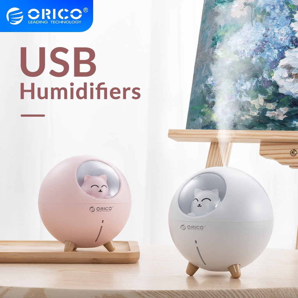 Jual PREORDER ORICO USB Air Humidifier Air Diffuser for Home Car Cute ...