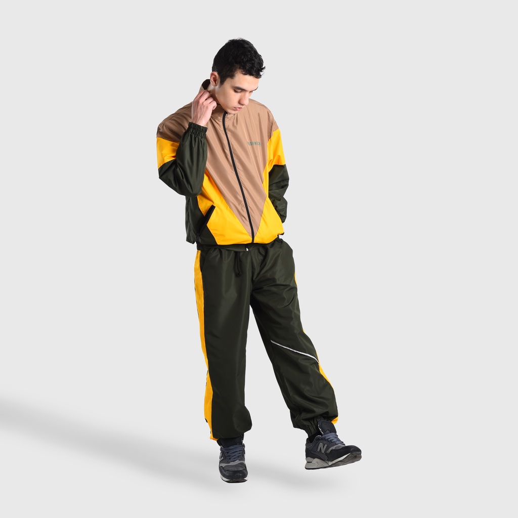 Jual Roughneck B564 Forest Green Unlabeled Track Jacket | Shopee Indonesia