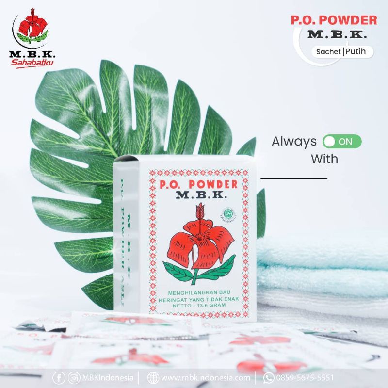Jual MBK PO Powder Putih | Shopee Indonesia