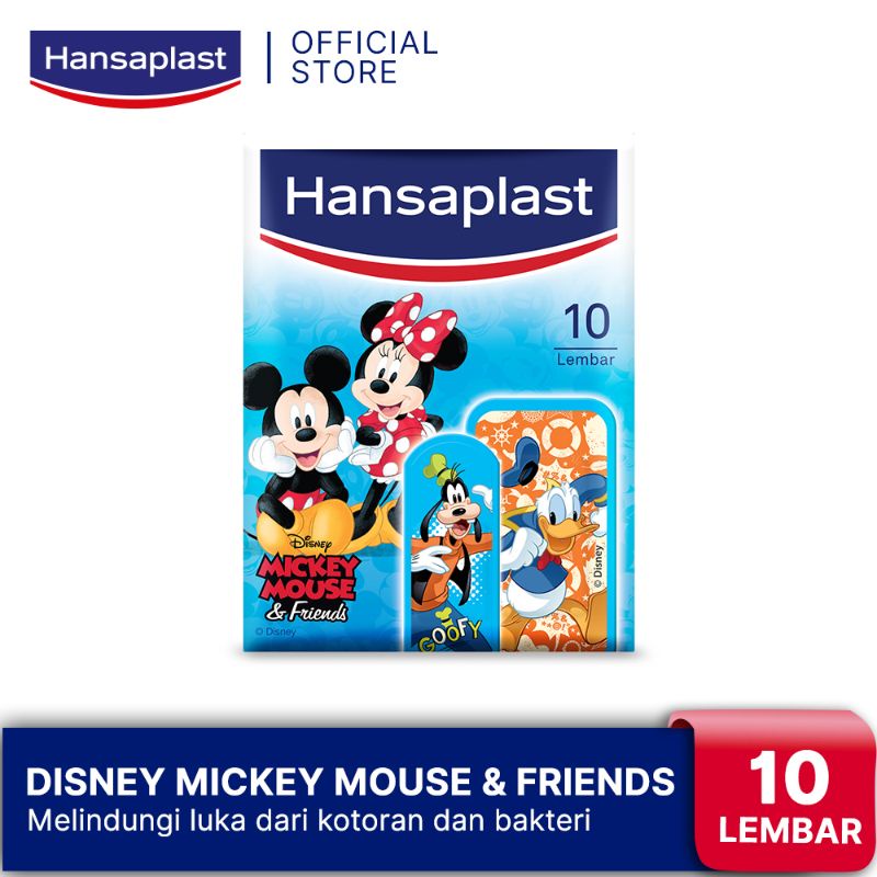 Jual Hansaplast Mickey Mouse 10s barcode 4005800034473 | Shopee Indonesia