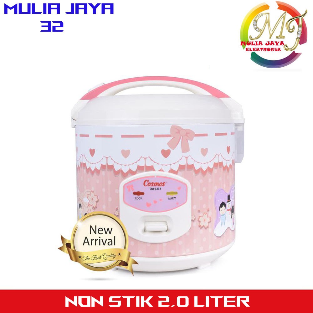 Jual RICE COOKER PENANAK NASI MAGIC COM COSMOS CRJ-3232 2L KARAKTER ...