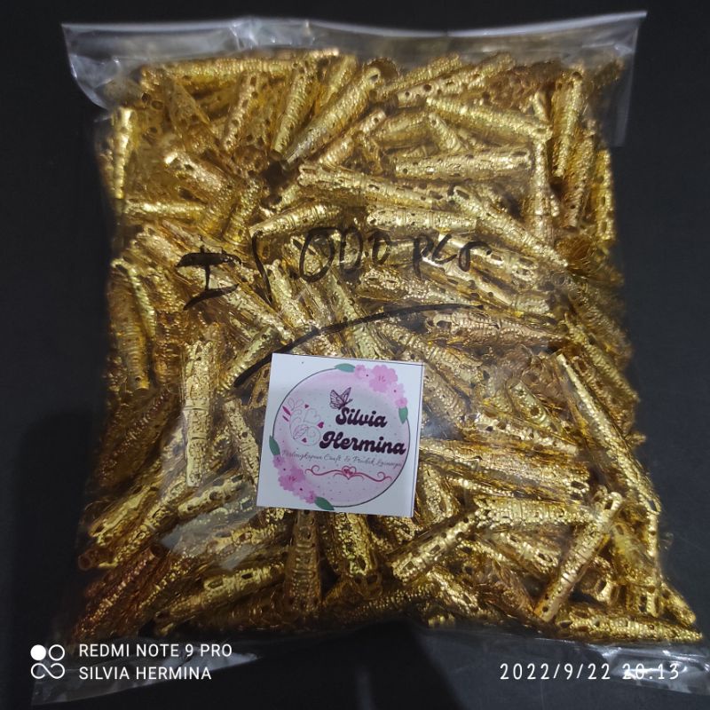 Jual Pembatas Terompet Gold Pak Besar | Shopee Indonesia