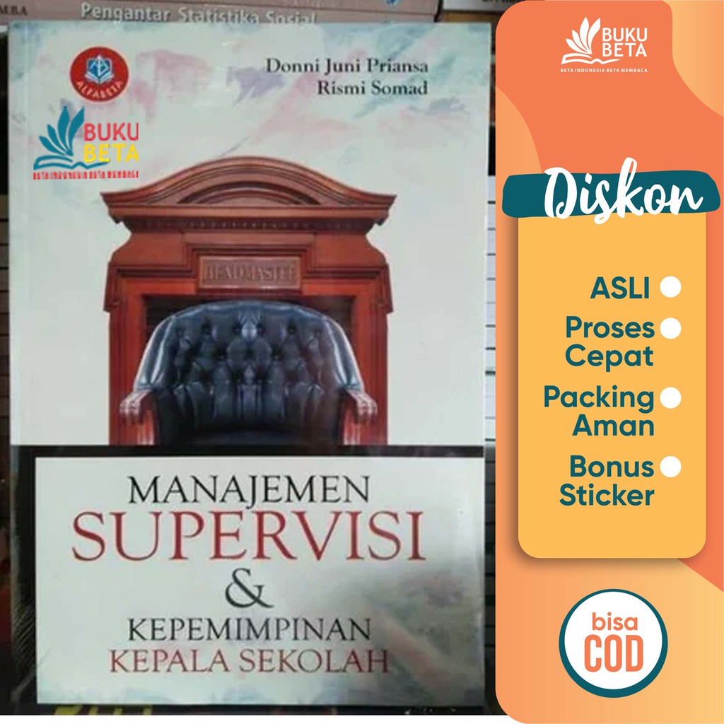 Jual Manajemen Supervisi dan Kepemimpinan Kepala Sekolah - Donni Juni ...