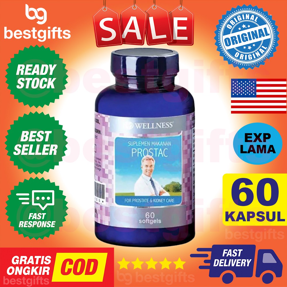 WELLNESS PROSTAC VITAMIN CEGAH PROSTAT GINJAL LIBIDO SAW PALMETTO ...