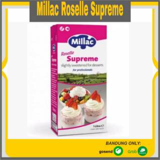 Jual Millac Roselle Supreme 1 liter / Whipping Cream / milac | Shopee ...