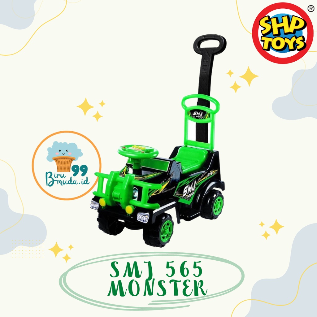 Jual Mainan Mobil Anak Mobil Dorong Anak SMJ 565 Monster SHP Toys ...