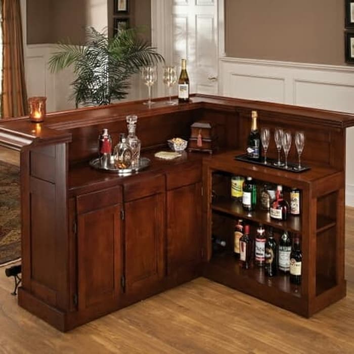 Jual promo meja mini bar kayu solid Minimalis Modern modern terbaru ...