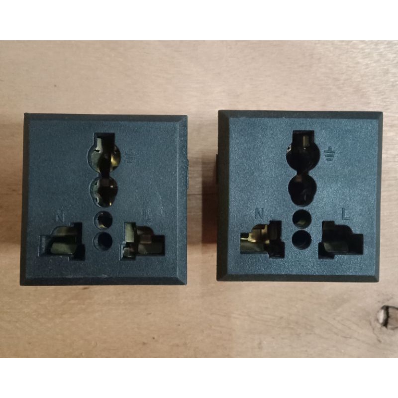Jual socket AC murah / socket power universal / stop kontak tempel ...