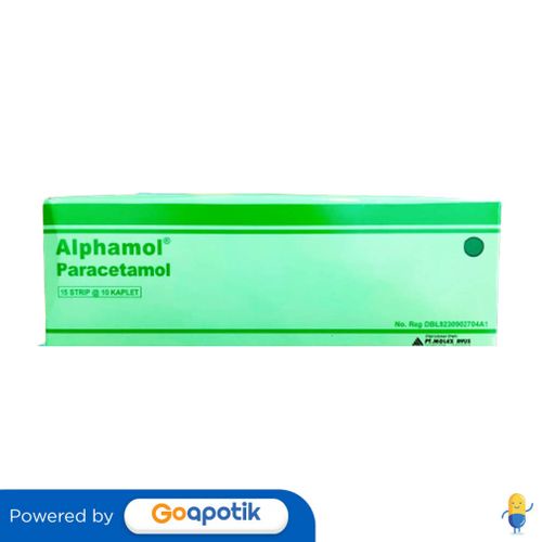 Jual Alphamol 600 Mg Box 150 Kaplet | Shopee Indonesia