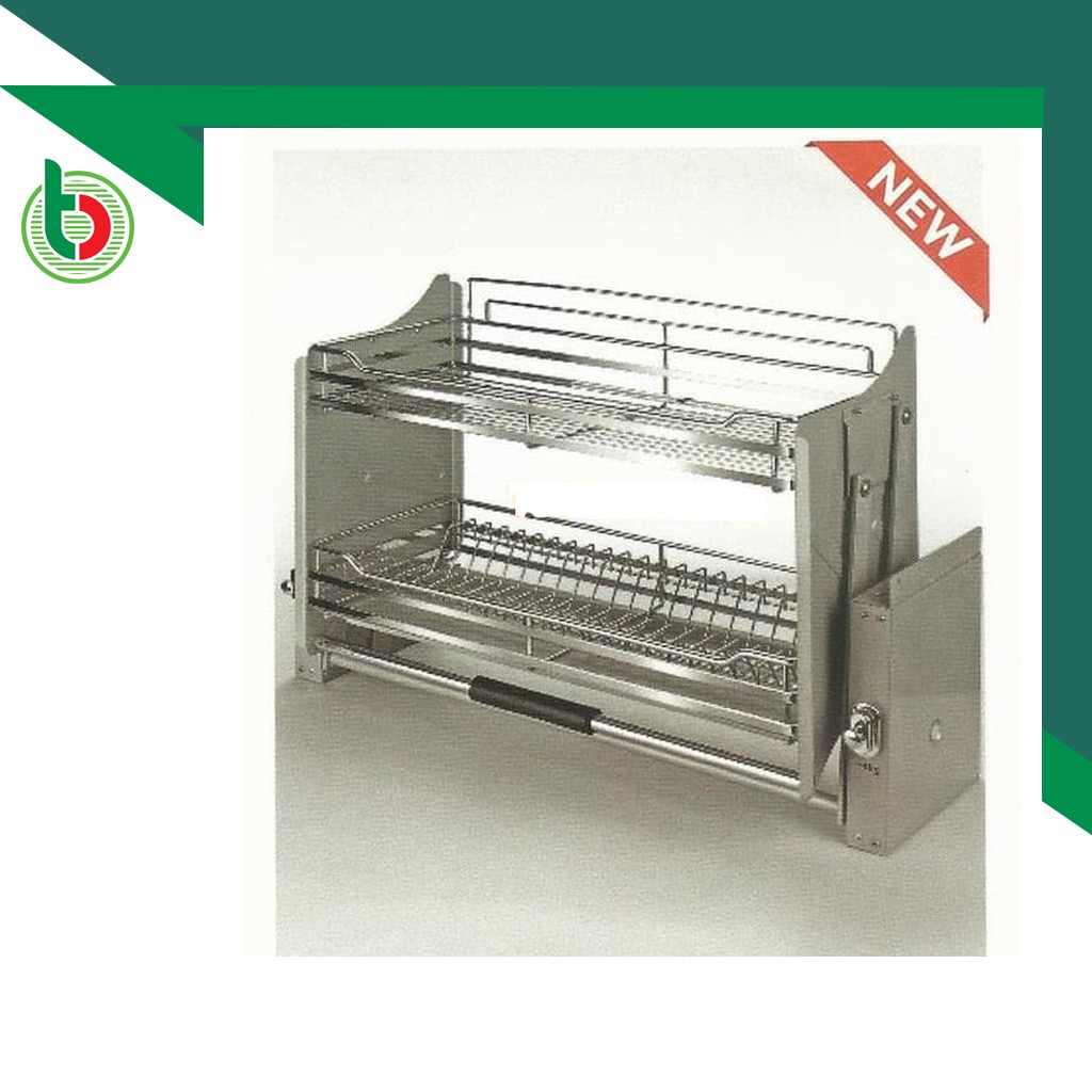 Jual Rak piring tarik dua tingkat stainless Slow Motion Vitco xc 26290 ...