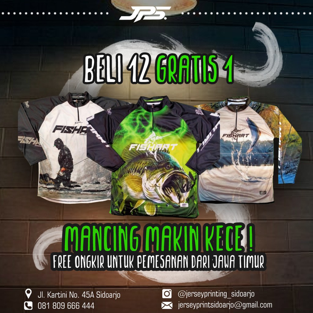 Jual Jersey Mancing | Shopee Indonesia