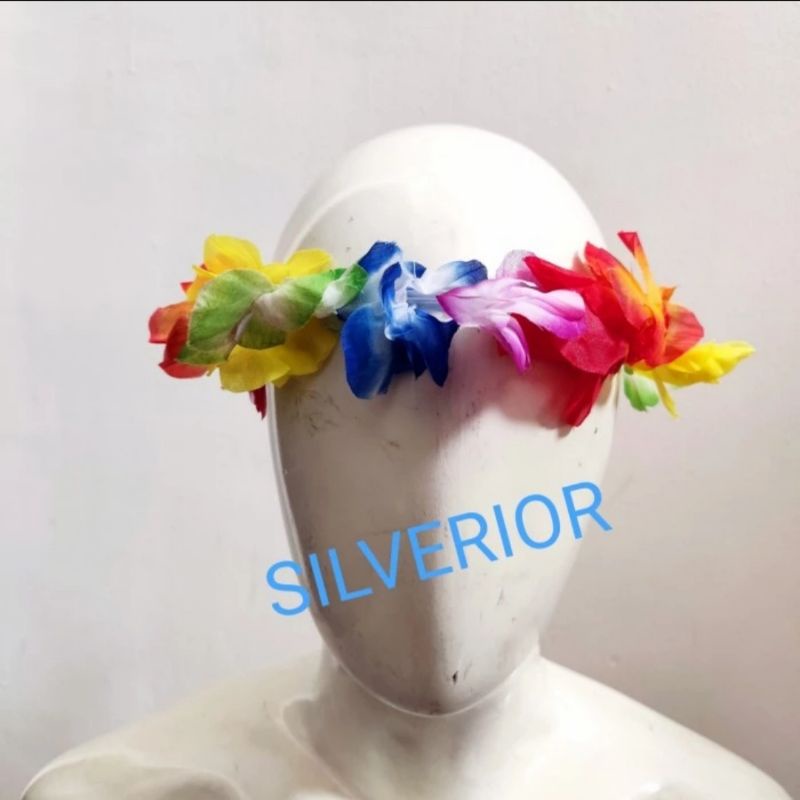 Jual Mahkota Lingkar Aksesoris Hiasan Kepala Kembang Bunga Lei Hawai ...