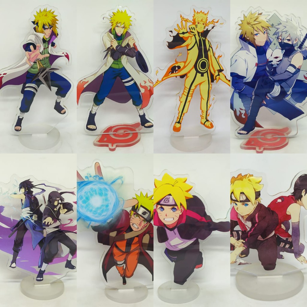 Jual Stand Akrilik Anime Paket Solar Stand Akrilik Anime Naruto Kakashi ...